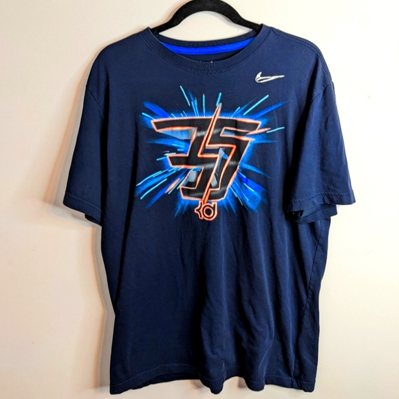Nike | Shirts | Nike Dri Fit Kevin Durant Tee Shirt Size Ml Okc ...